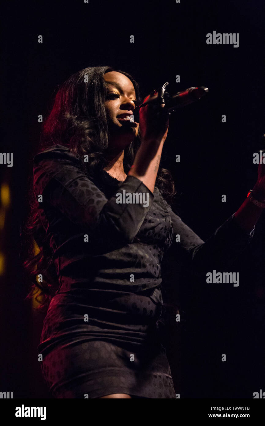 American rapper Azealia Banks performs at The Phoenix Concert Theatre ...