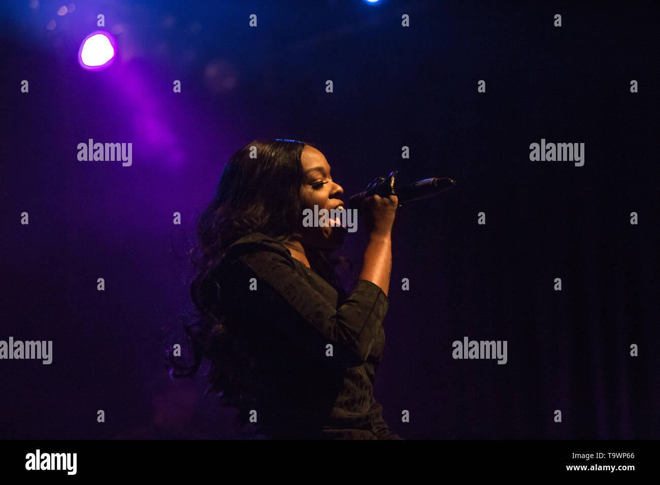 American rapper Azealia Banks performs at The Phoenix Concert Theatre ...