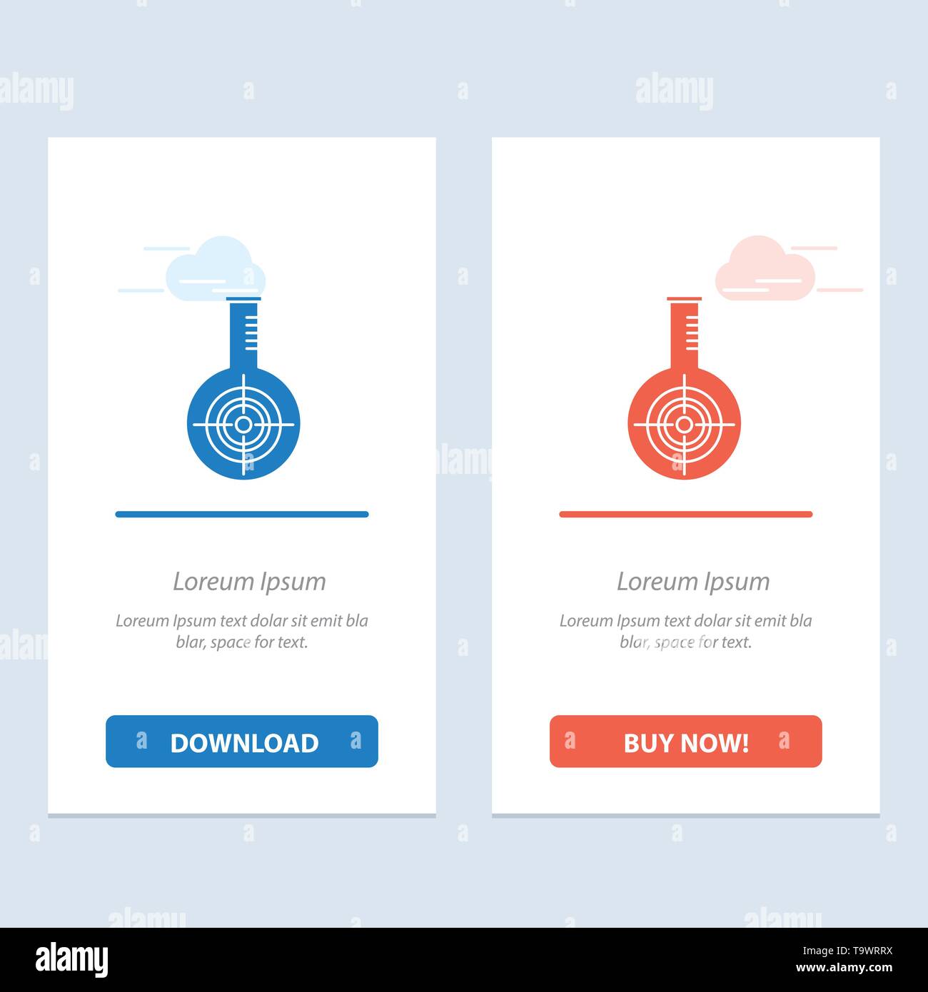 Chemical, Flask, Reaction, Lab, Target Blue and Red Download and Buy ...
