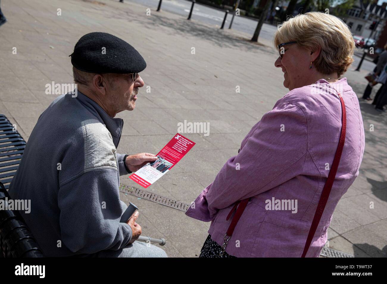 Political leaflet uk hi-res stock photography and images - Alamy