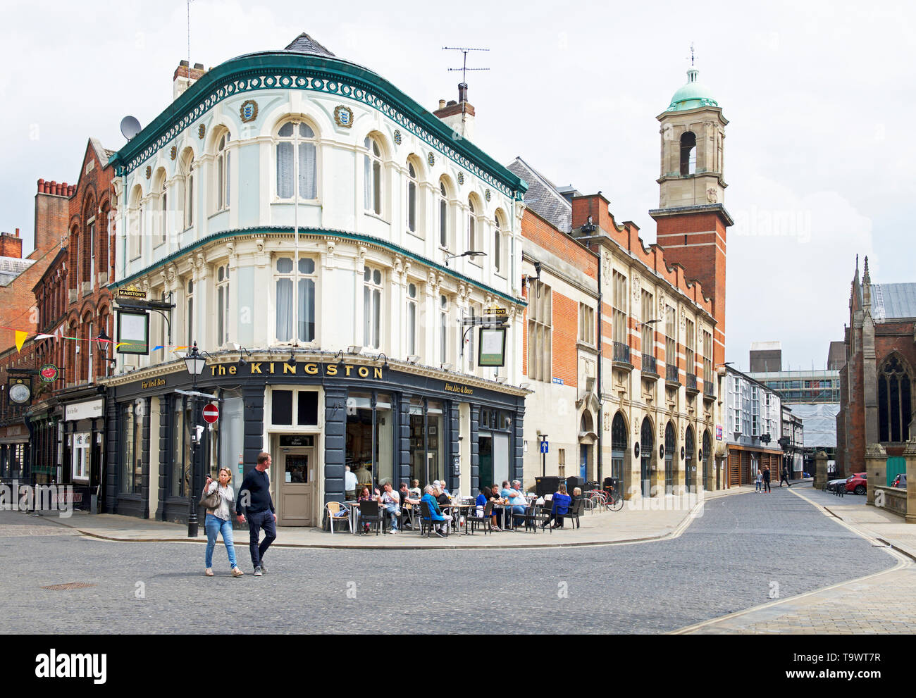 The Kingston pub in Trinity Square, Kingston upon Hull, East Yorkshire ...