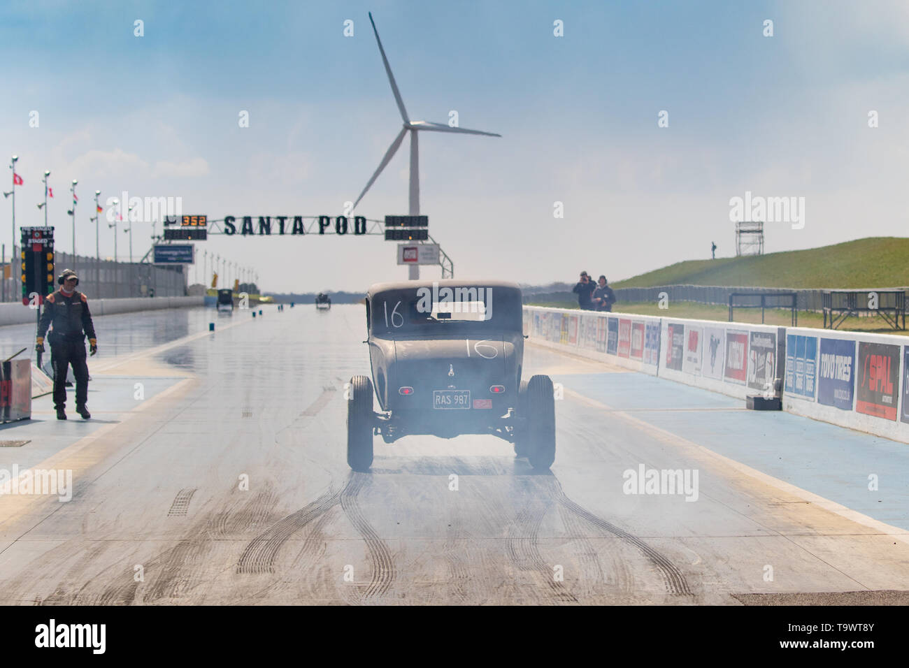 VHRA Vintage Nationals race meeting, Santa Pod Raceway, April 2019 ...