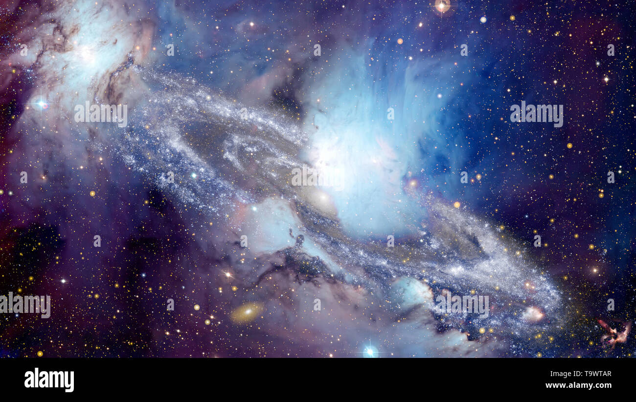 Nebula night sky. Elements of this image furnished by NASA Stock Photo ...