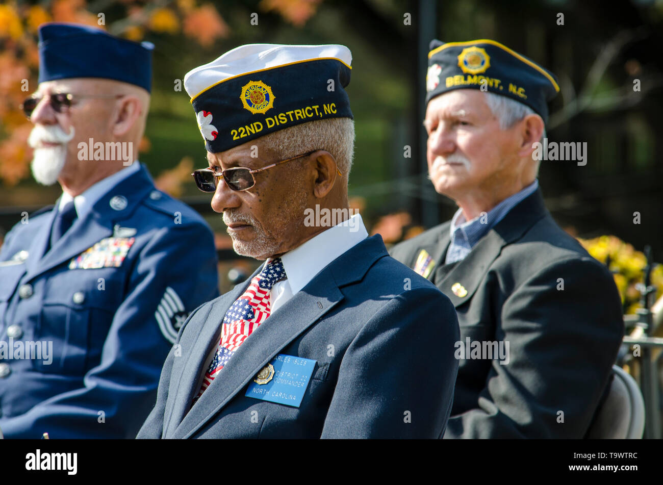 American Veterans Honored at a Veteran’s Day Ceremony Stock Photo - Alamy