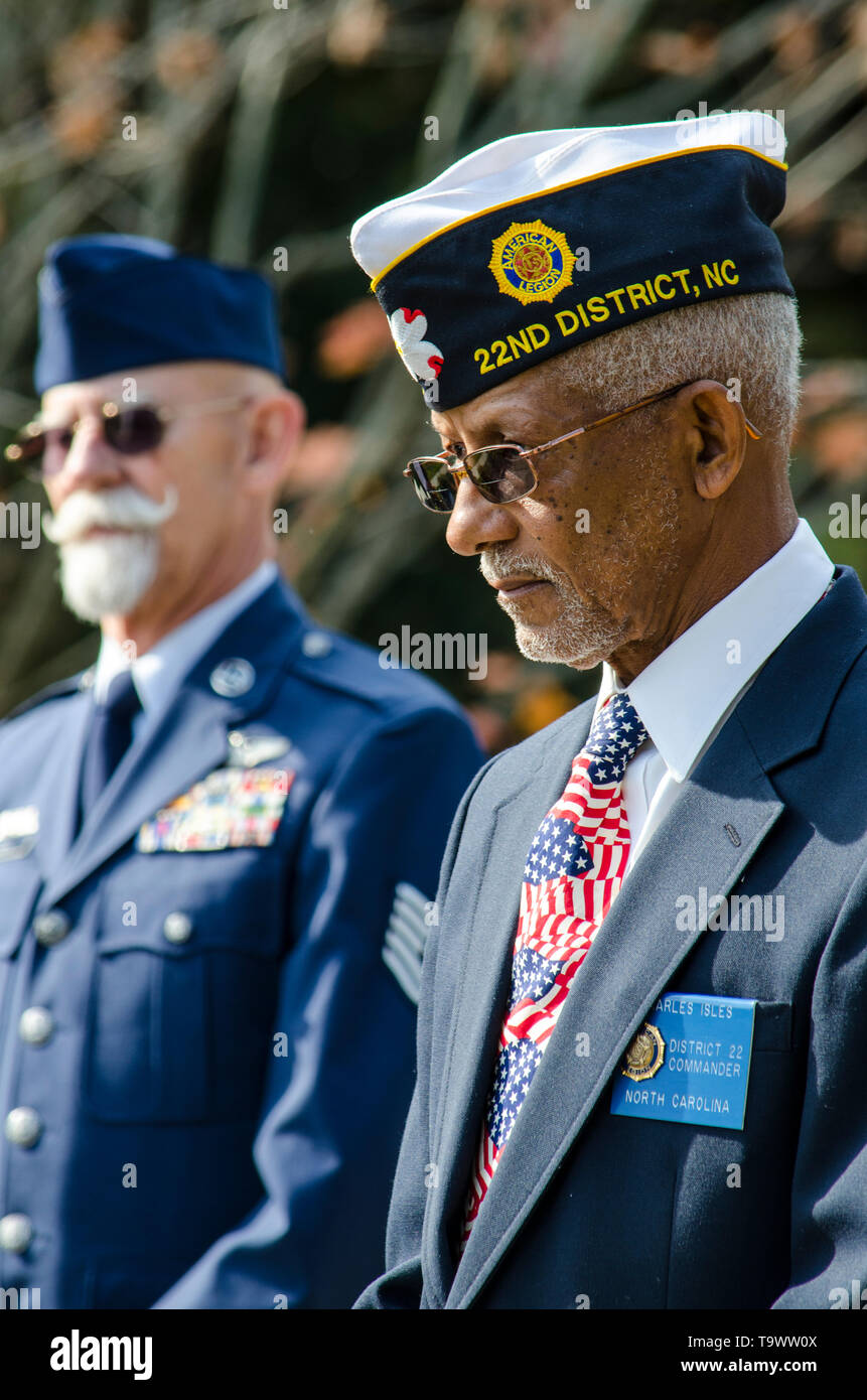 American Veterans Honored at a Veteran’s Day Ceremony Stock Photo - Alamy