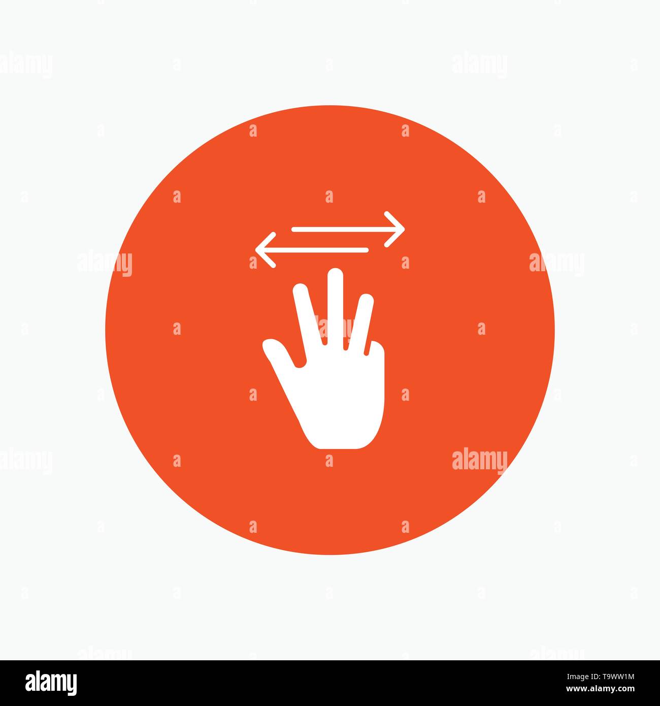 Left and right hand shape Cut Out Stock Images & Pictures - Alamy