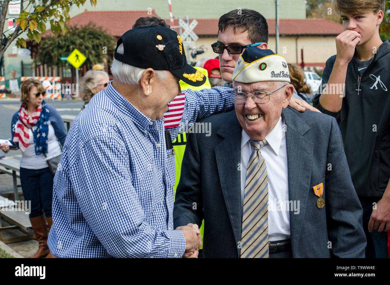 World War II Veteran and Pearl Harbor Survivor Stock Photo - Alamy