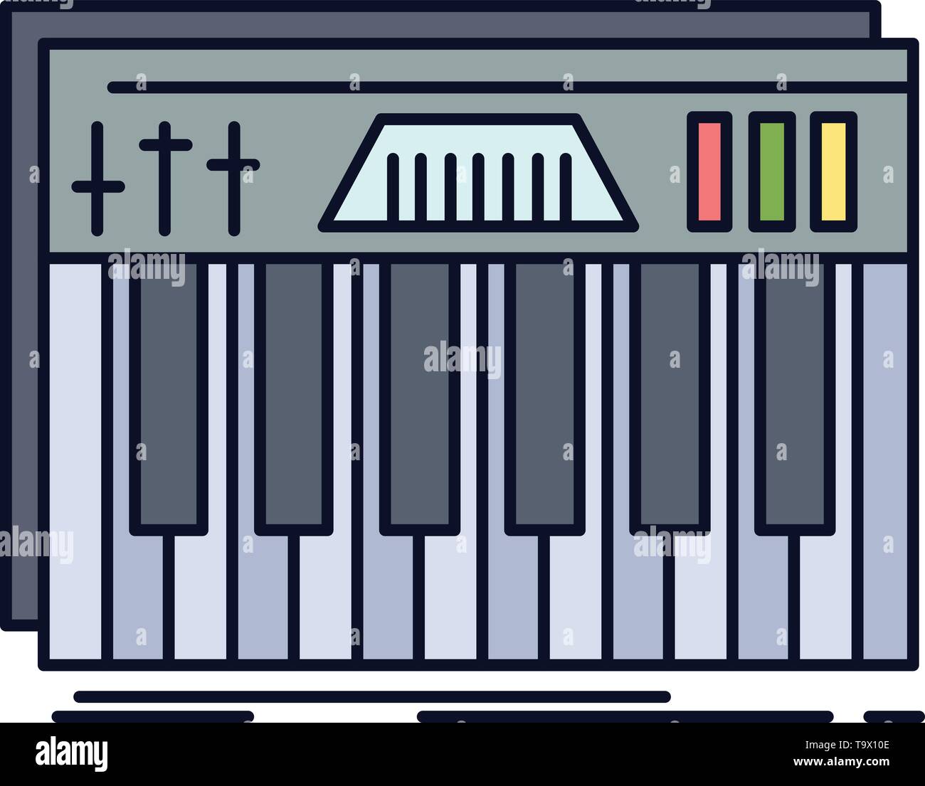 Octave vector vectors hi-res stock photography and images - Alamy