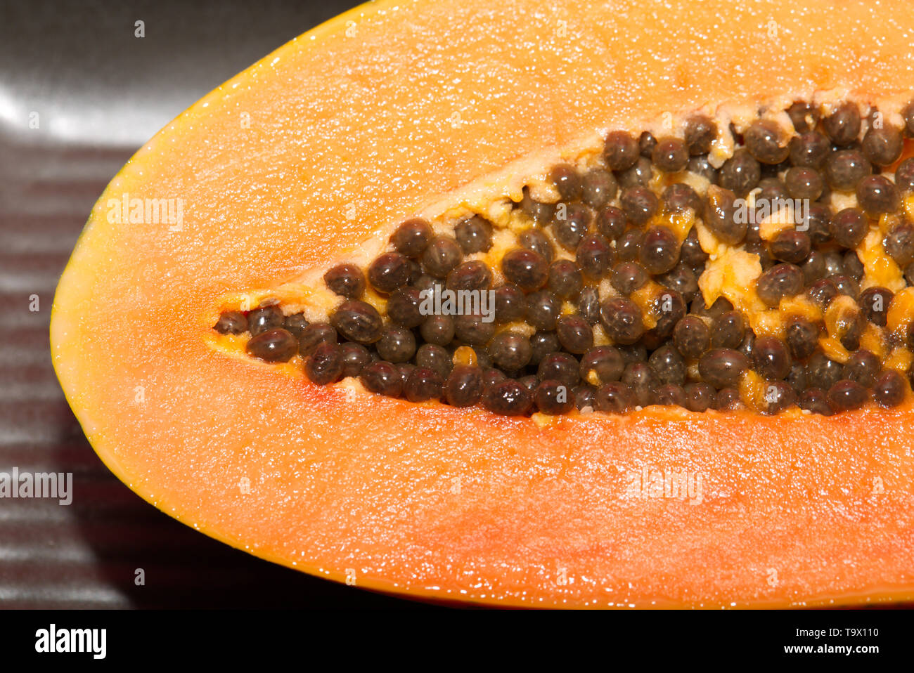 Papaya colour hi-res stock photography and images - Alamy