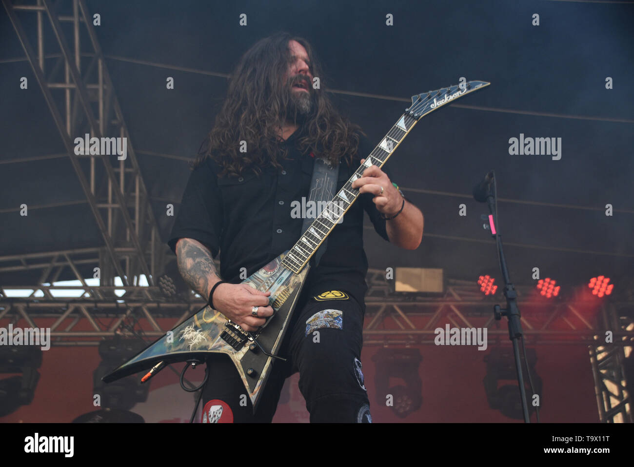 Sepultura rock band, this Sunday morning (19), downtown São Paulo ...