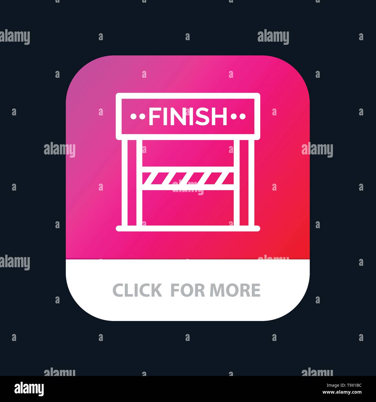 Chequered finish line Stock Vector Images - Alamy
