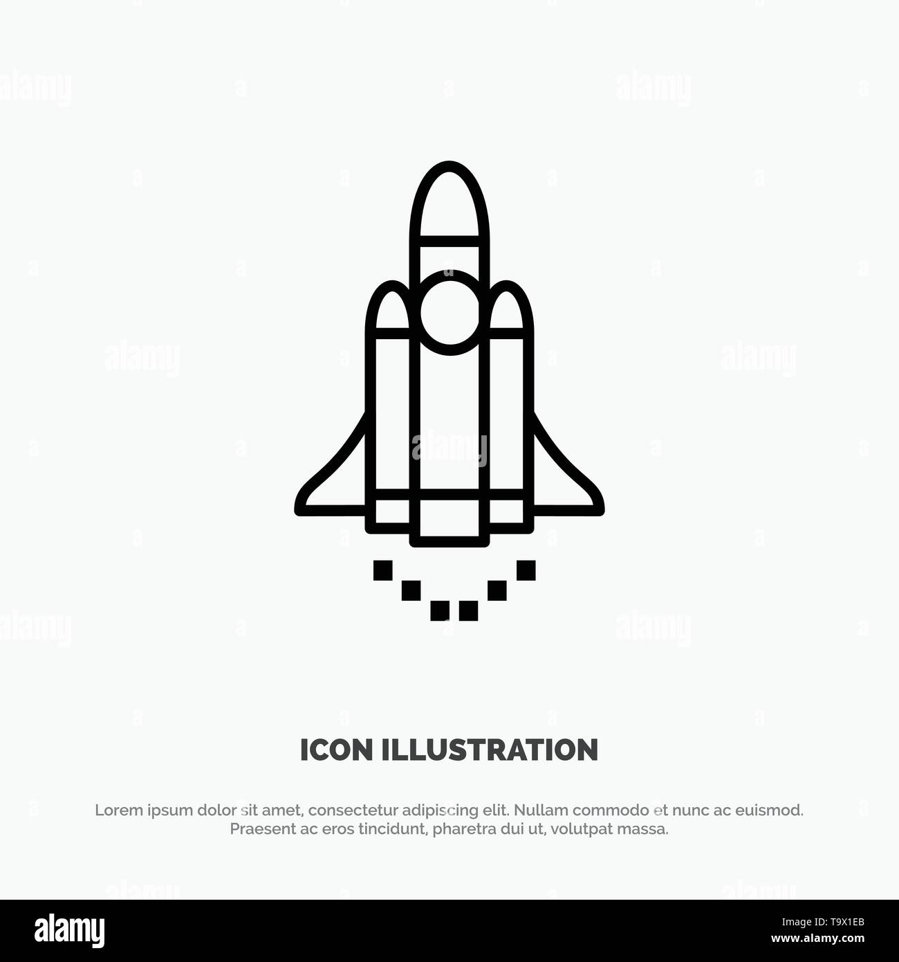 Launching process Stock Vector Images - Alamy