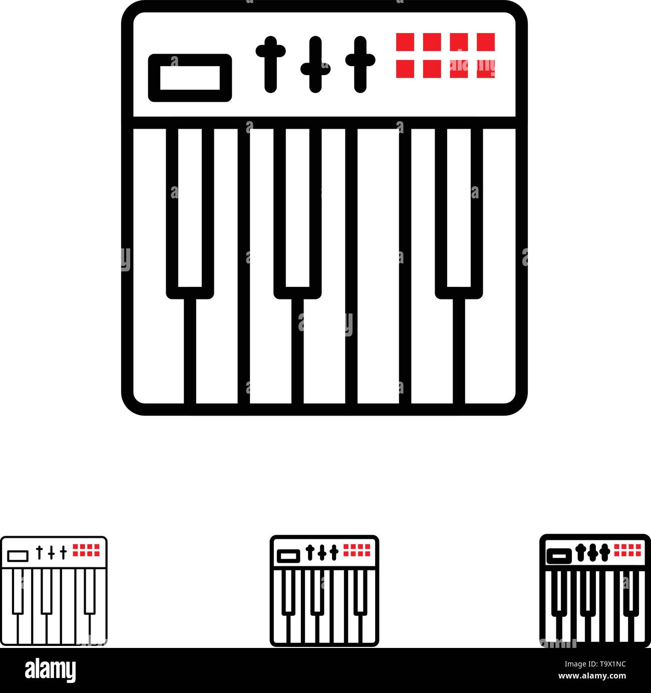 Midi cable Stock Vector Images - Alamy