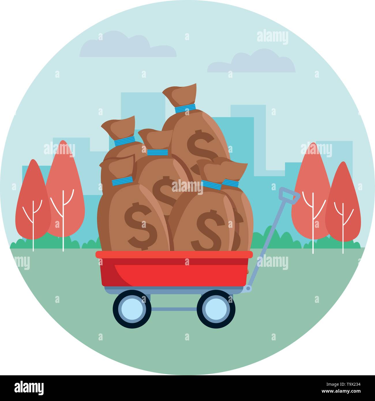 Treasure wagons hi-res stock photography and images - Alamy