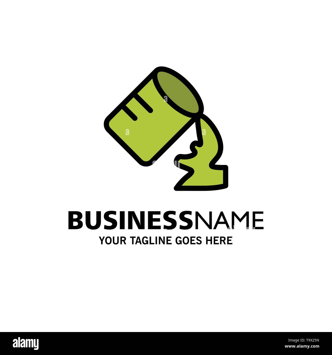 Raindrop logo template hi-res stock photography and images - Alamy