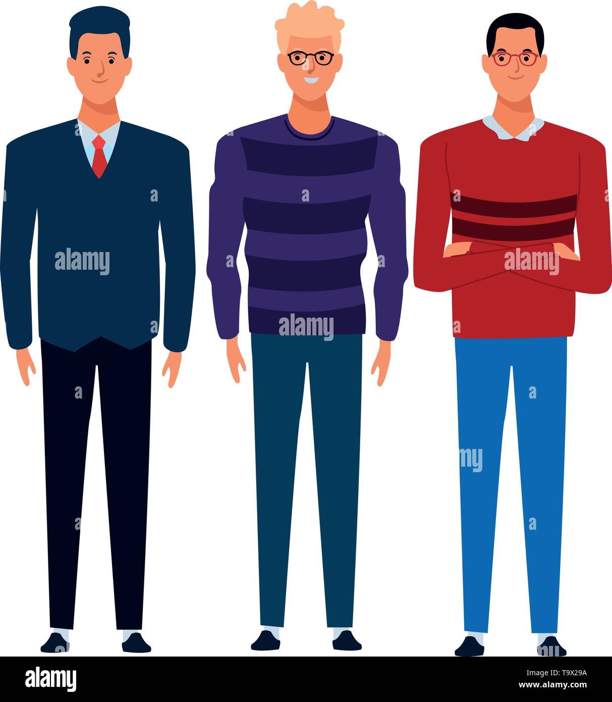 men avatar cartoon character Stock Vector Image & Art - Alamy