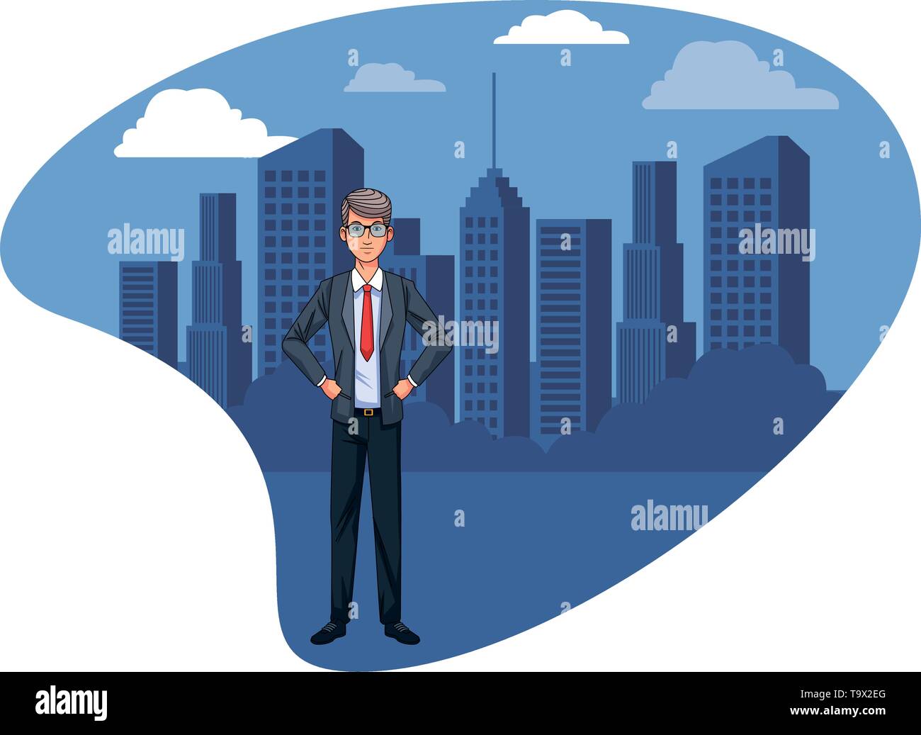 businessman avatar cartoon character Stock Vector Image & Art - Alamy