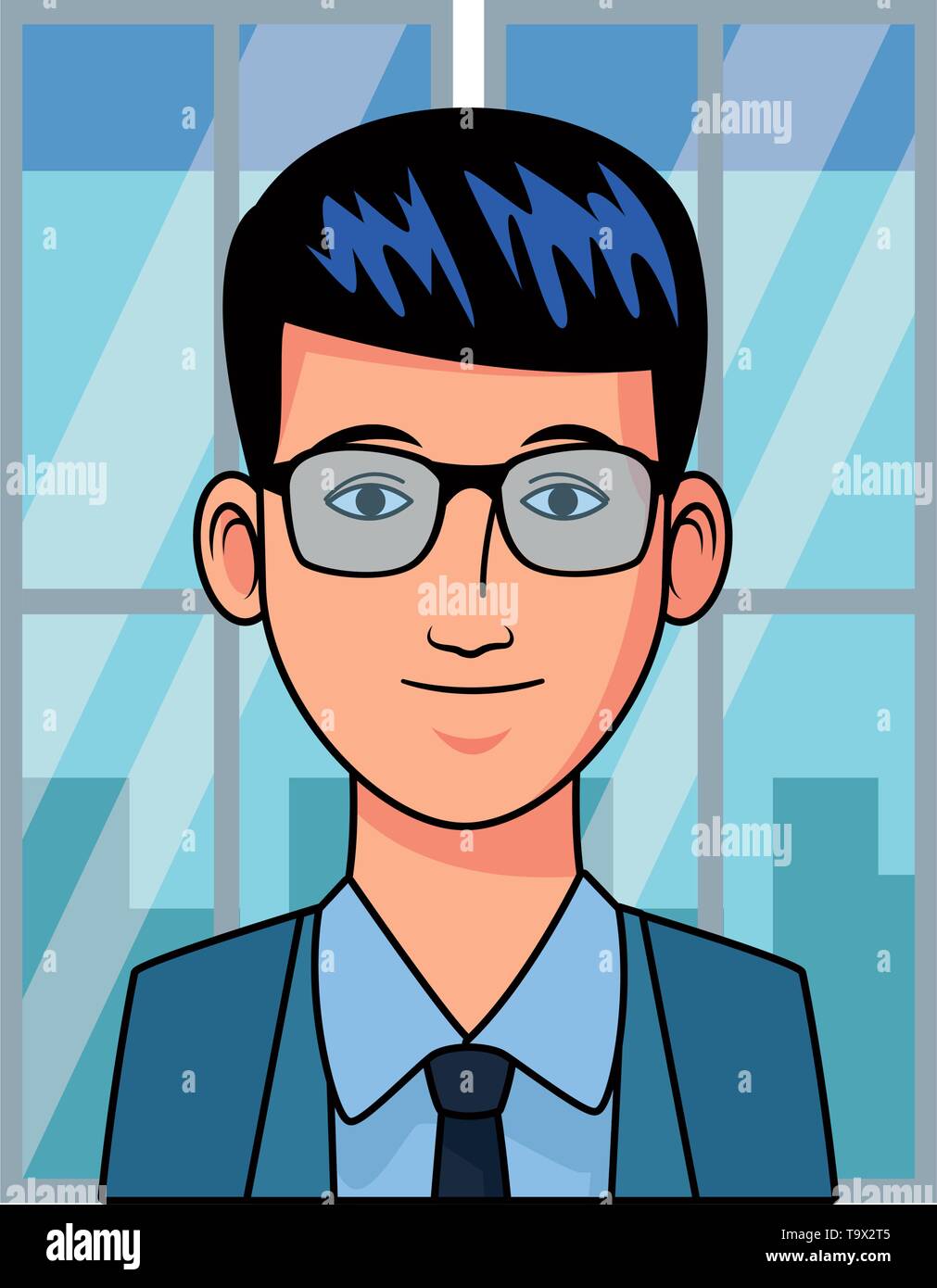 businessman avatar cartoon character Stock Vector Image & Art - Alamy