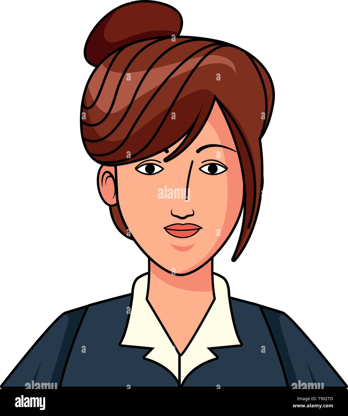 businesswoman avatar cartoon character Stock Vector Image & Art - Alamy