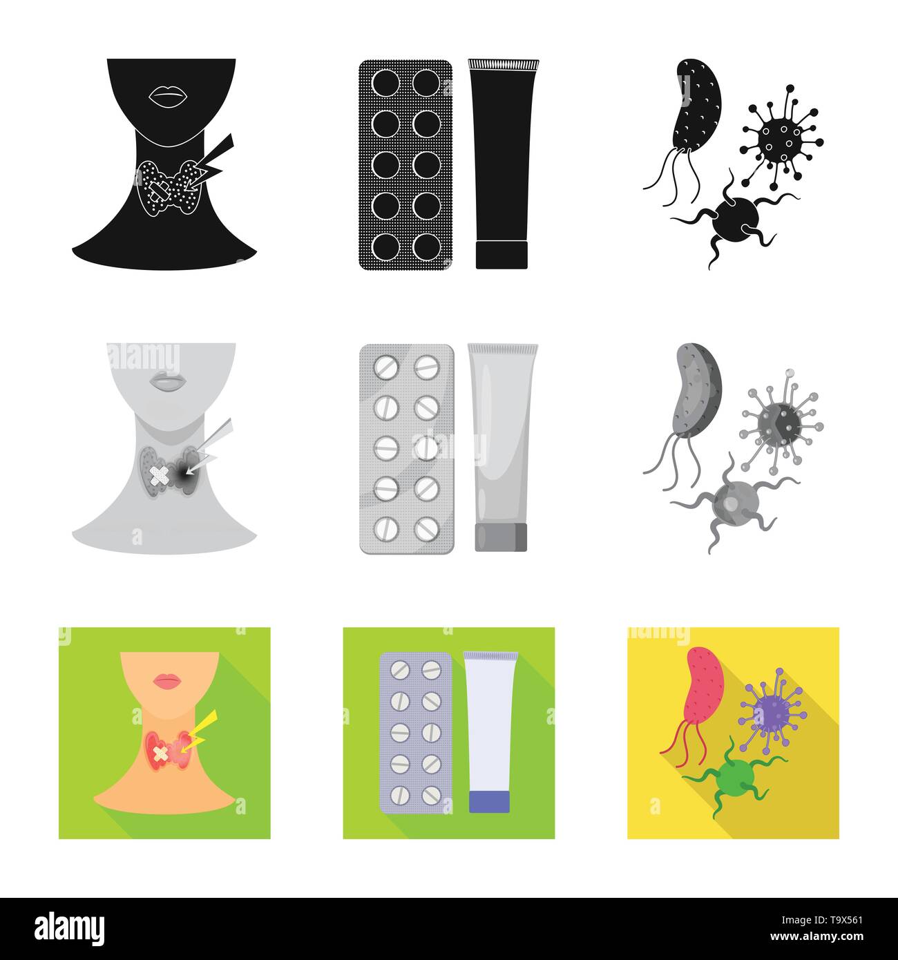 endocrine,pill,bacteria,system,virus,neck,pharmacy,microbe,anatomy,aid ...