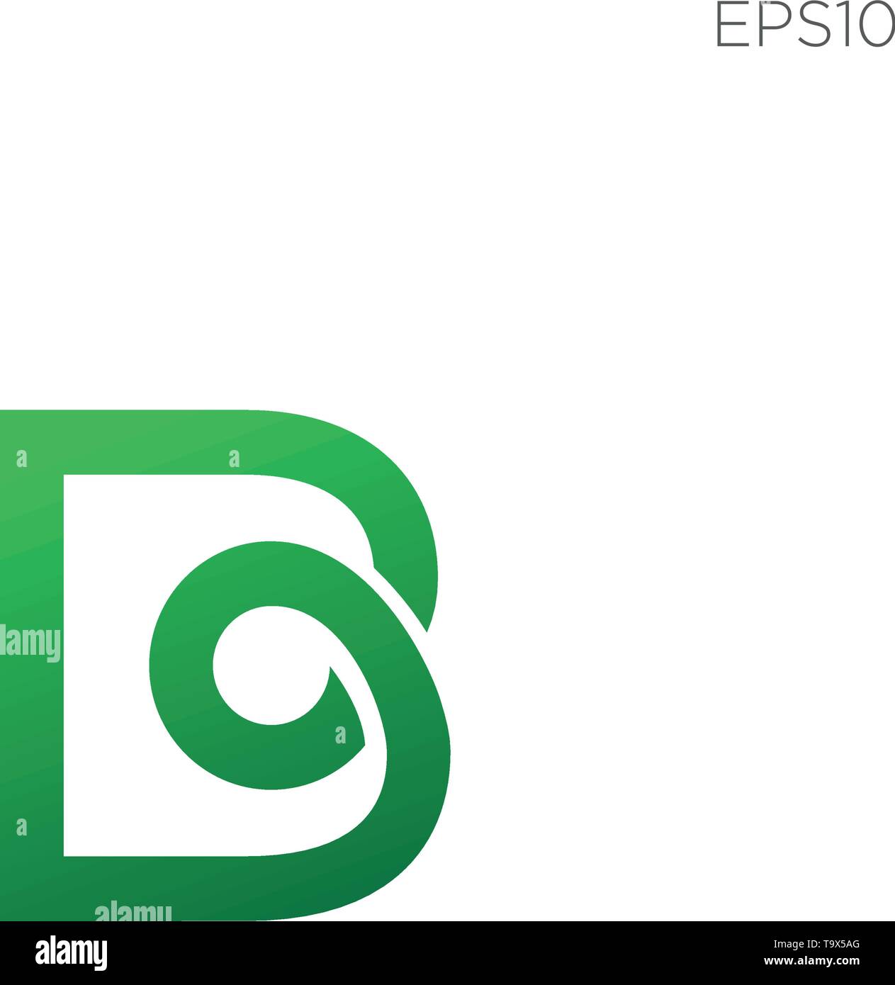 monogram initial b, b logo template black color vector illustration - vector Stock Vector Image ...