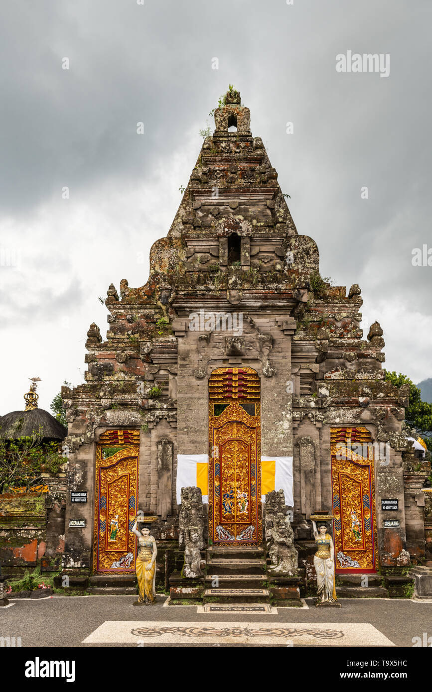 Bali, Indonesia - February 25, 2019: Ulun Danu Beratan Temple complex ...