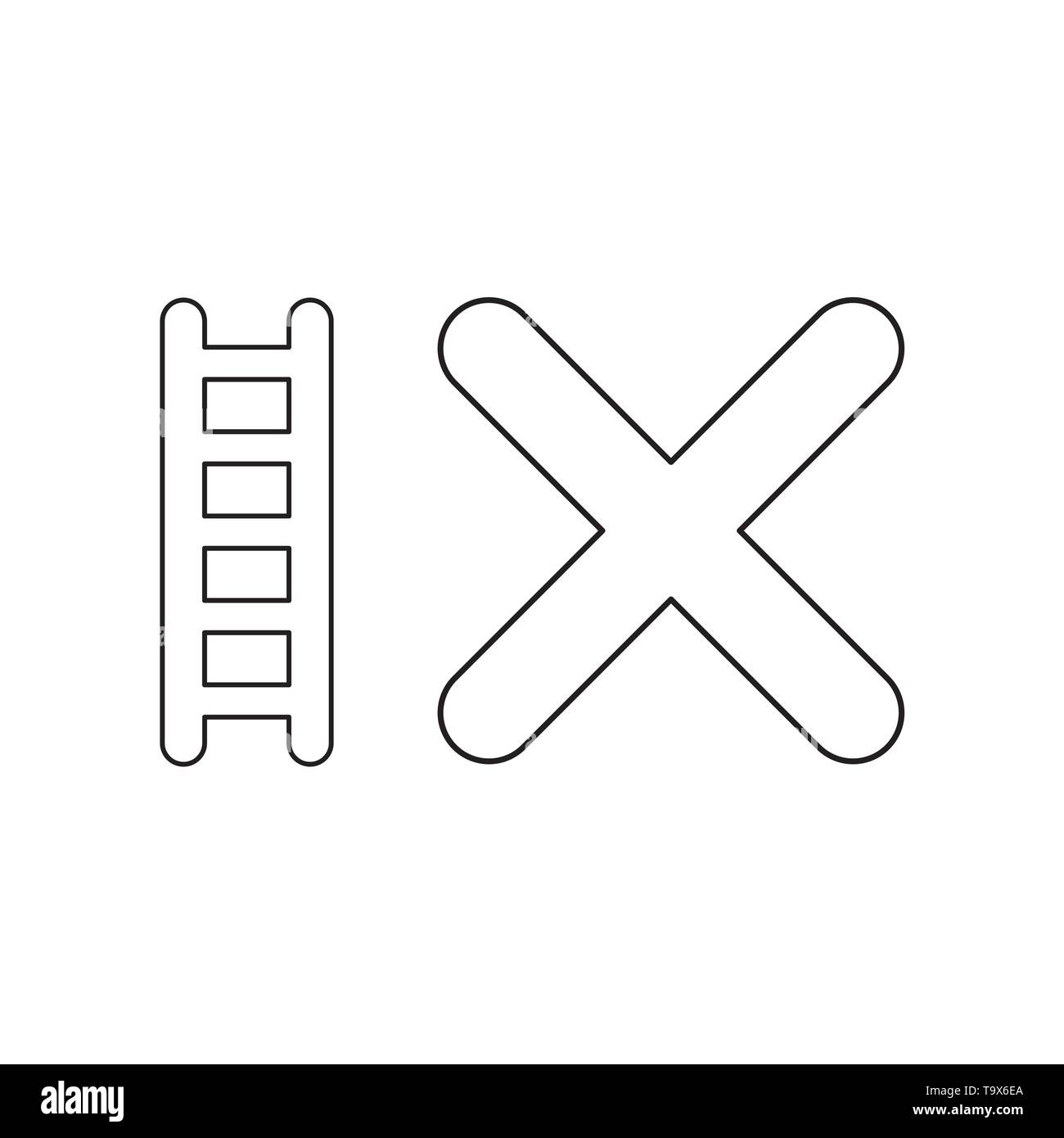 Work way up conceptual Stock Vector Images - Alamy