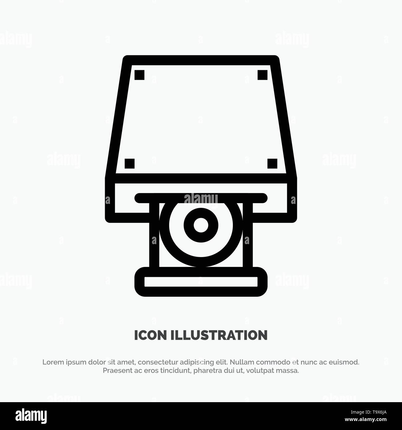 Digital optical disc storage Stock Vector Images - Alamy