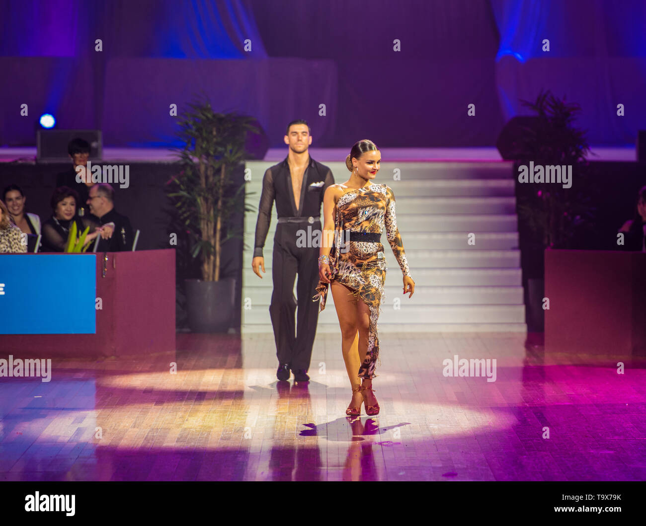 Dance Sport Championship: Latin dance competitors at the Latin And ...