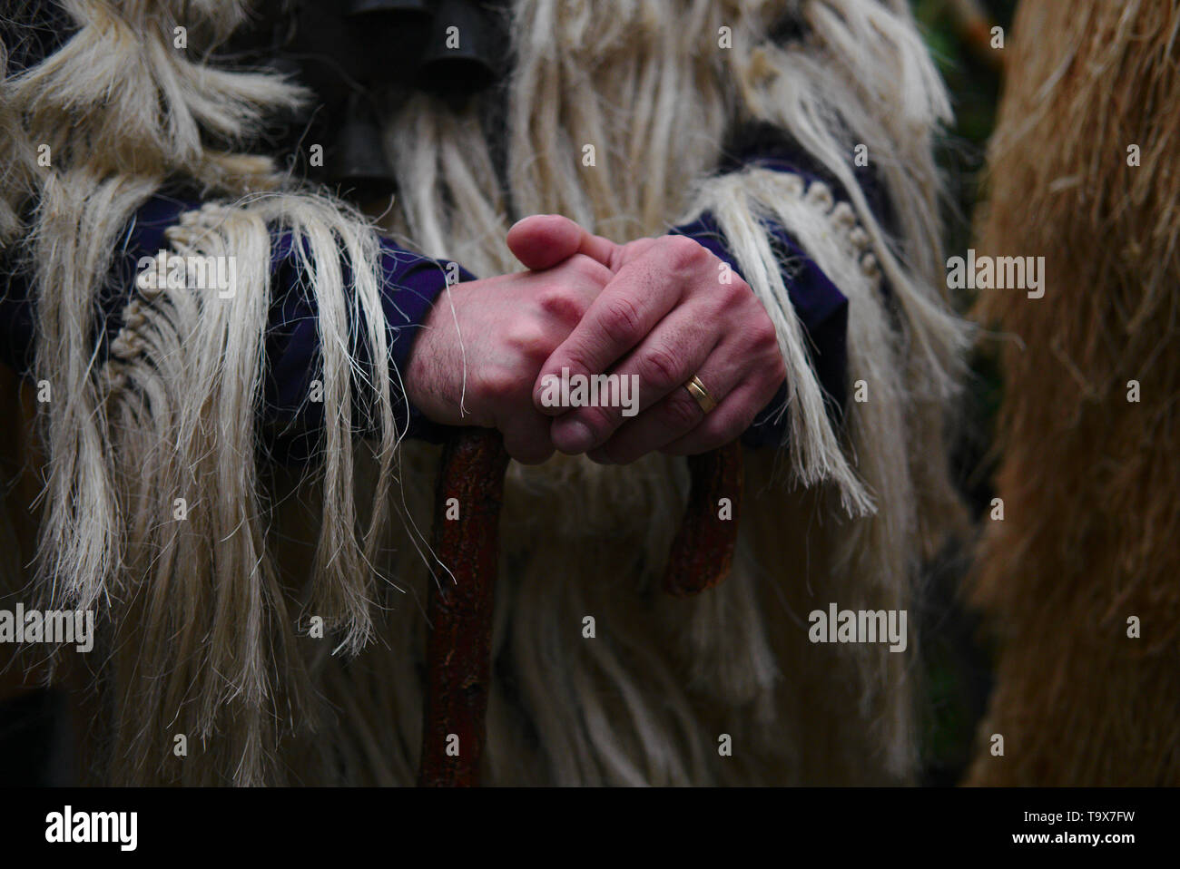 The traditional Entrudo (Carnival) of Lazarim, where on Shrove Tuesday ...