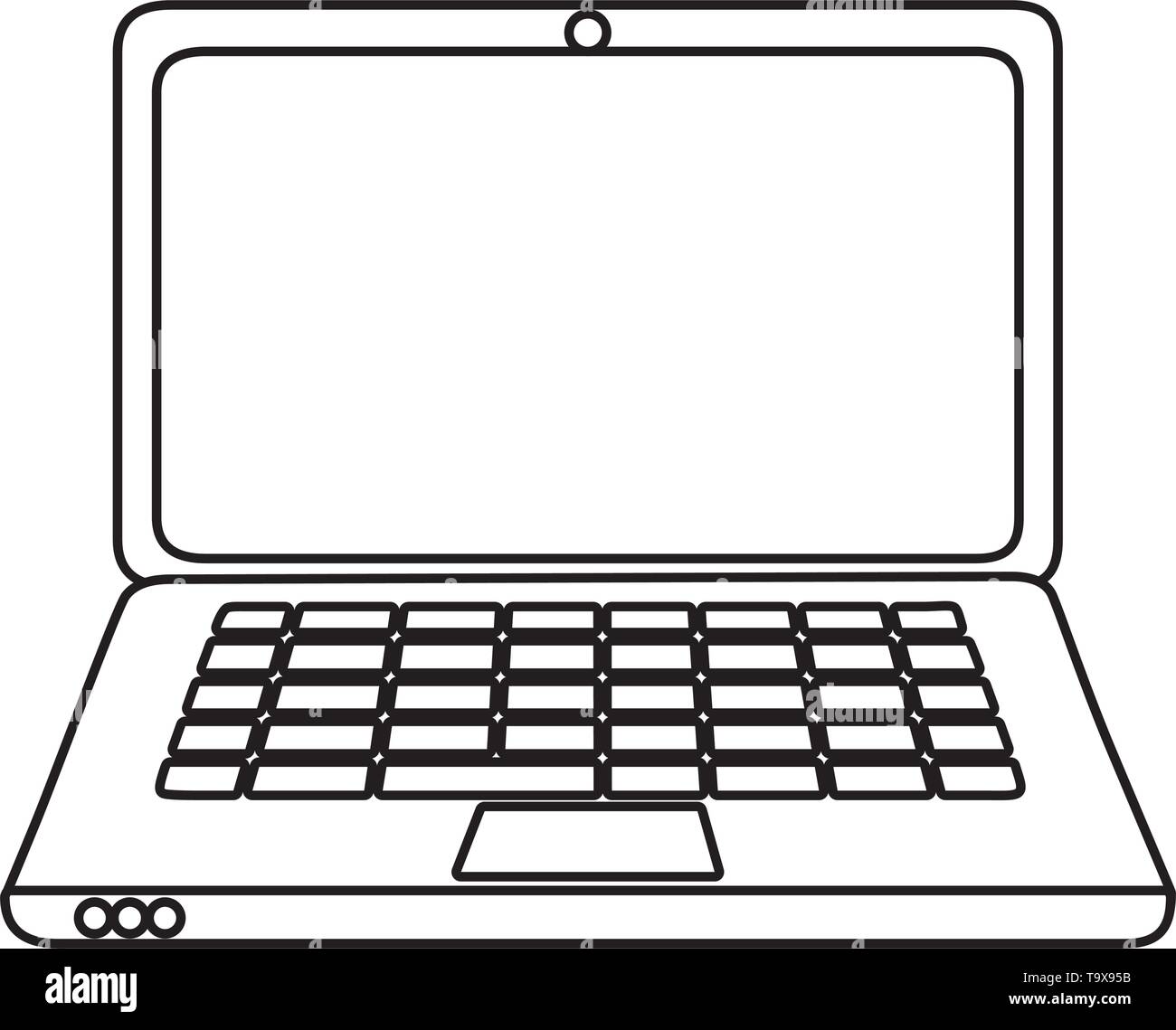 Laptop design, Digital technology communication social media internet ...