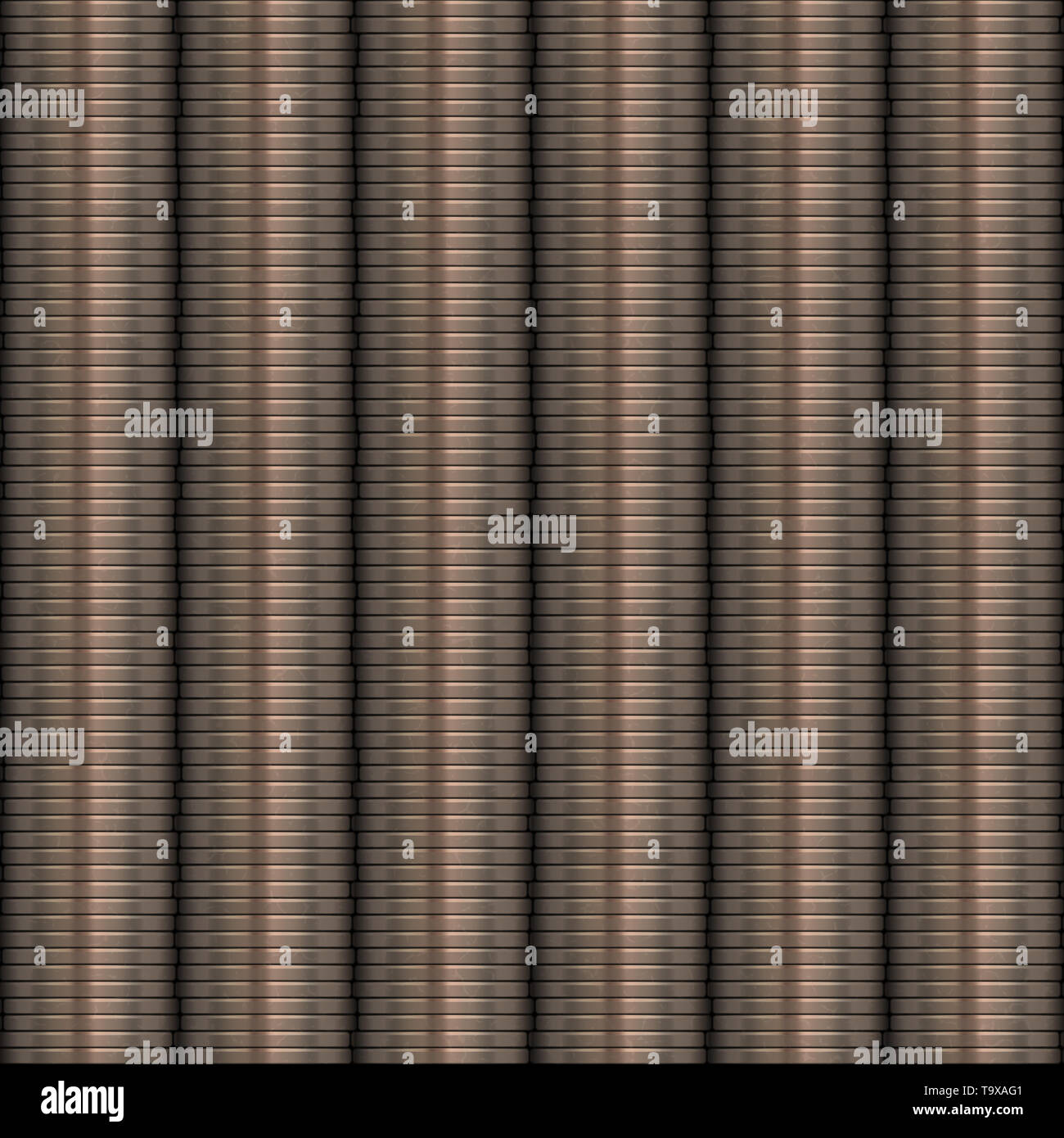 Stacked Coins Seamless Texture Tile Stock Photo - Alamy