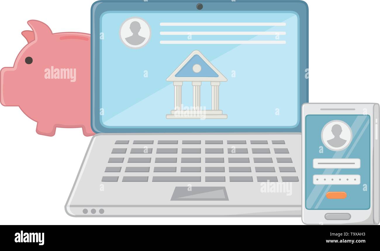 Laptop design, Store shopping online ecommerce media market and ...