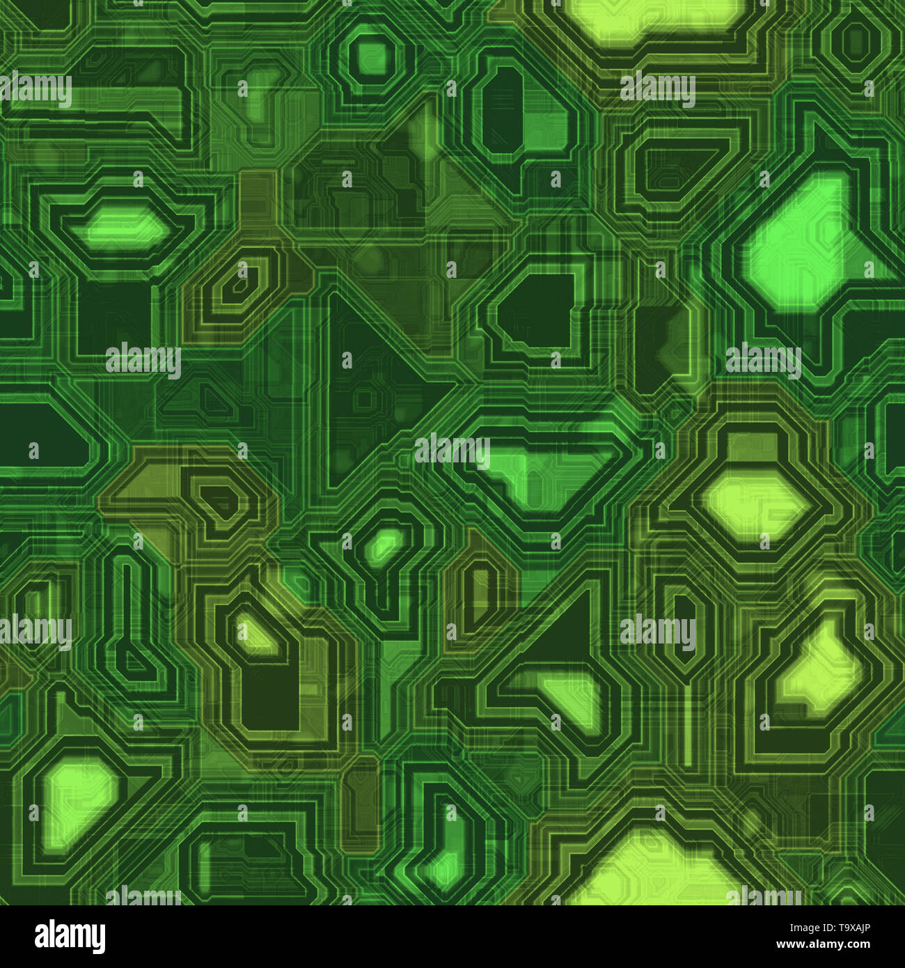 Printed Circuit Board Seamless Texture Tile Stock Photo - Alamy