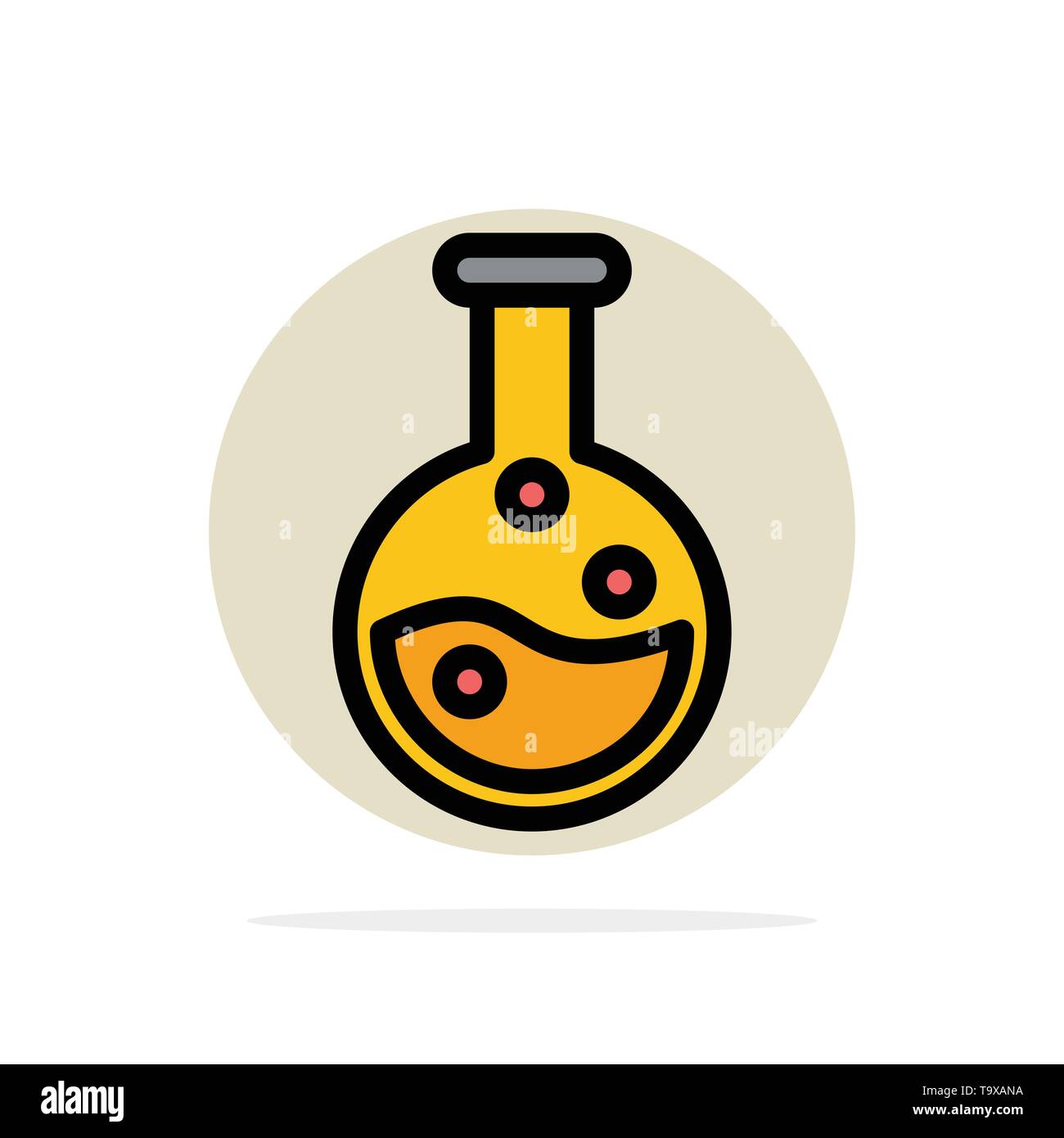 Lab circle symbol Cut Out Stock Images & Pictures - Alamy