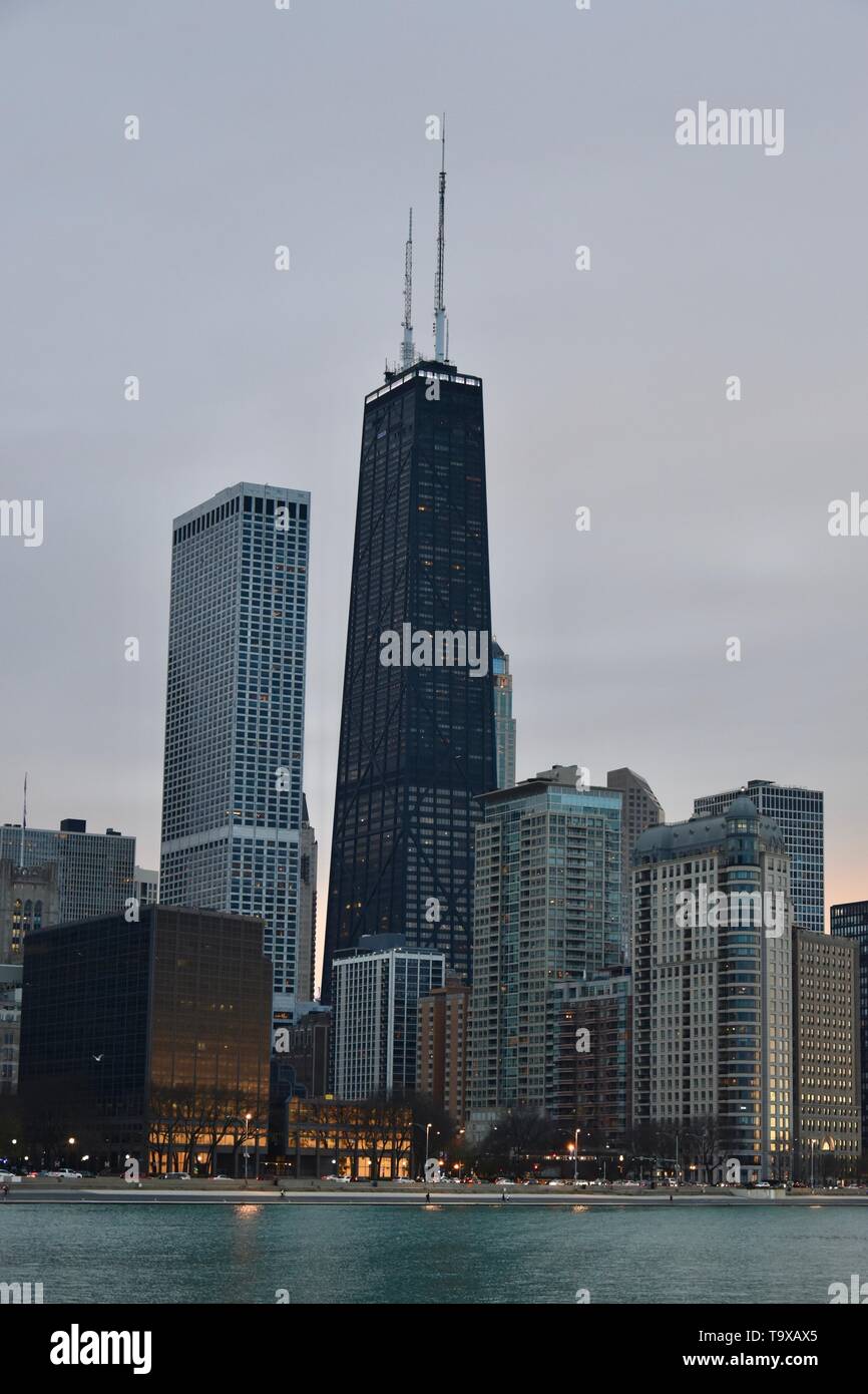 John Hancock Chicago Skyline