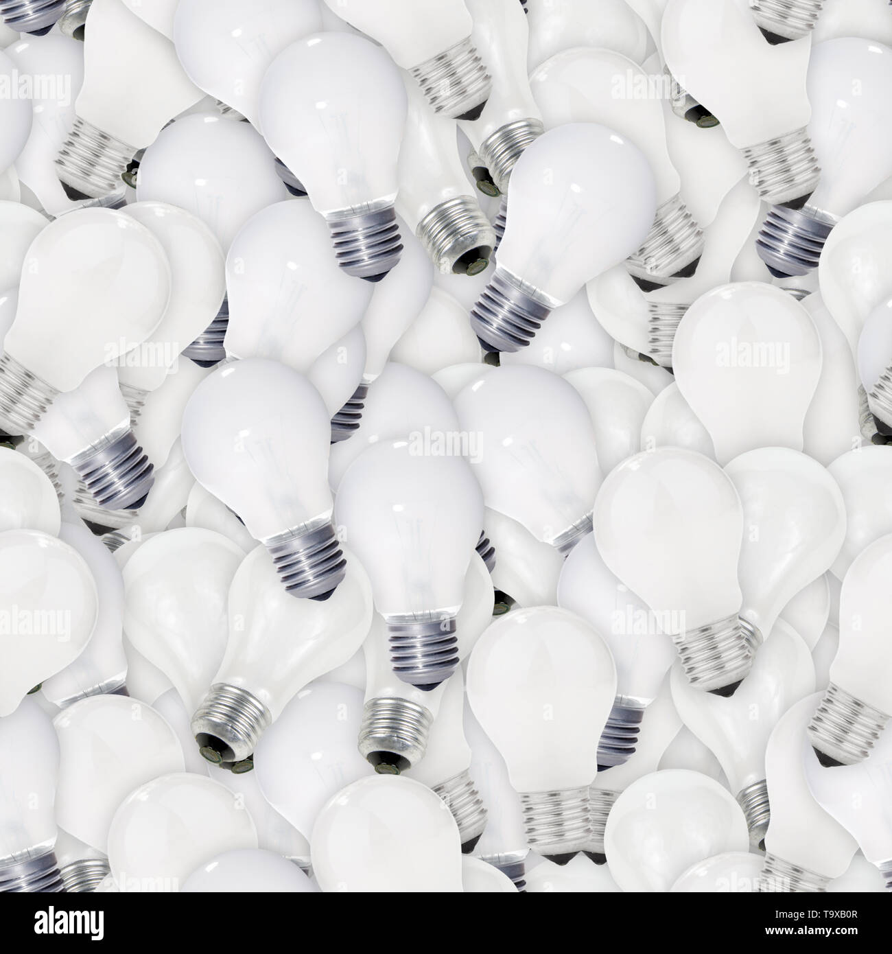Light Bulbs Seamless Texture Tile Stock Photo - Alamy