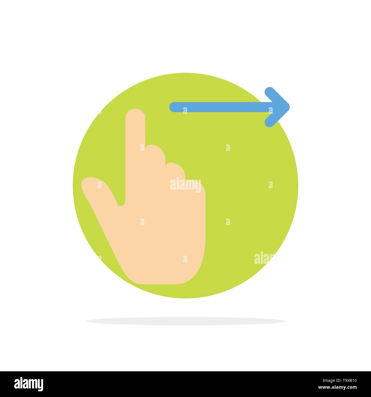 Finger, Gestures, Right, Slide, Swipe Abstract Circle Background Flat ... Finger, Gestures, Right, Slide, Swipe Abstract Circle Background Flat ...