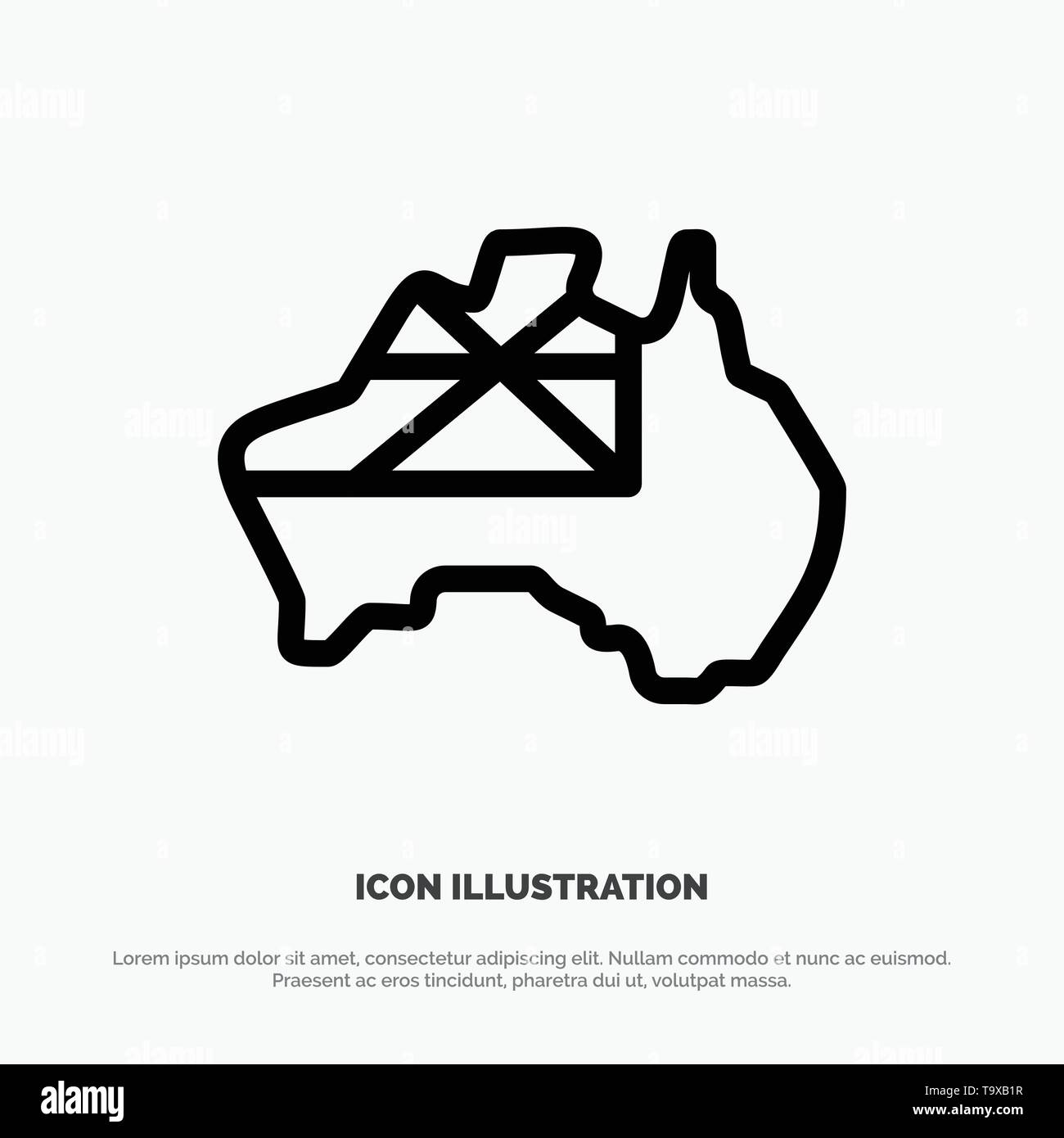 South australian flag Stock Vector Images - Alamy