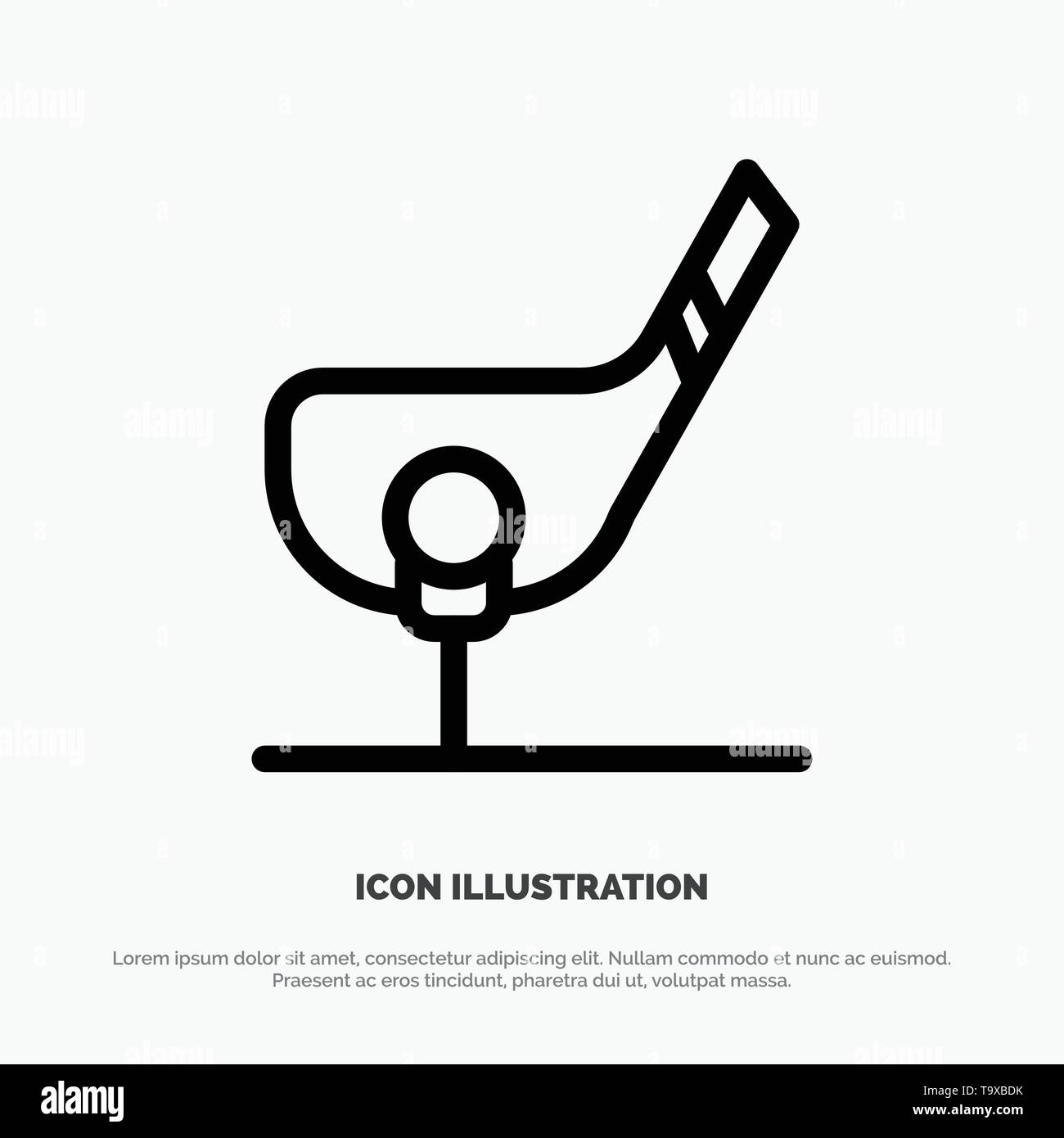 Backswing Stock Vector Images - Alamy