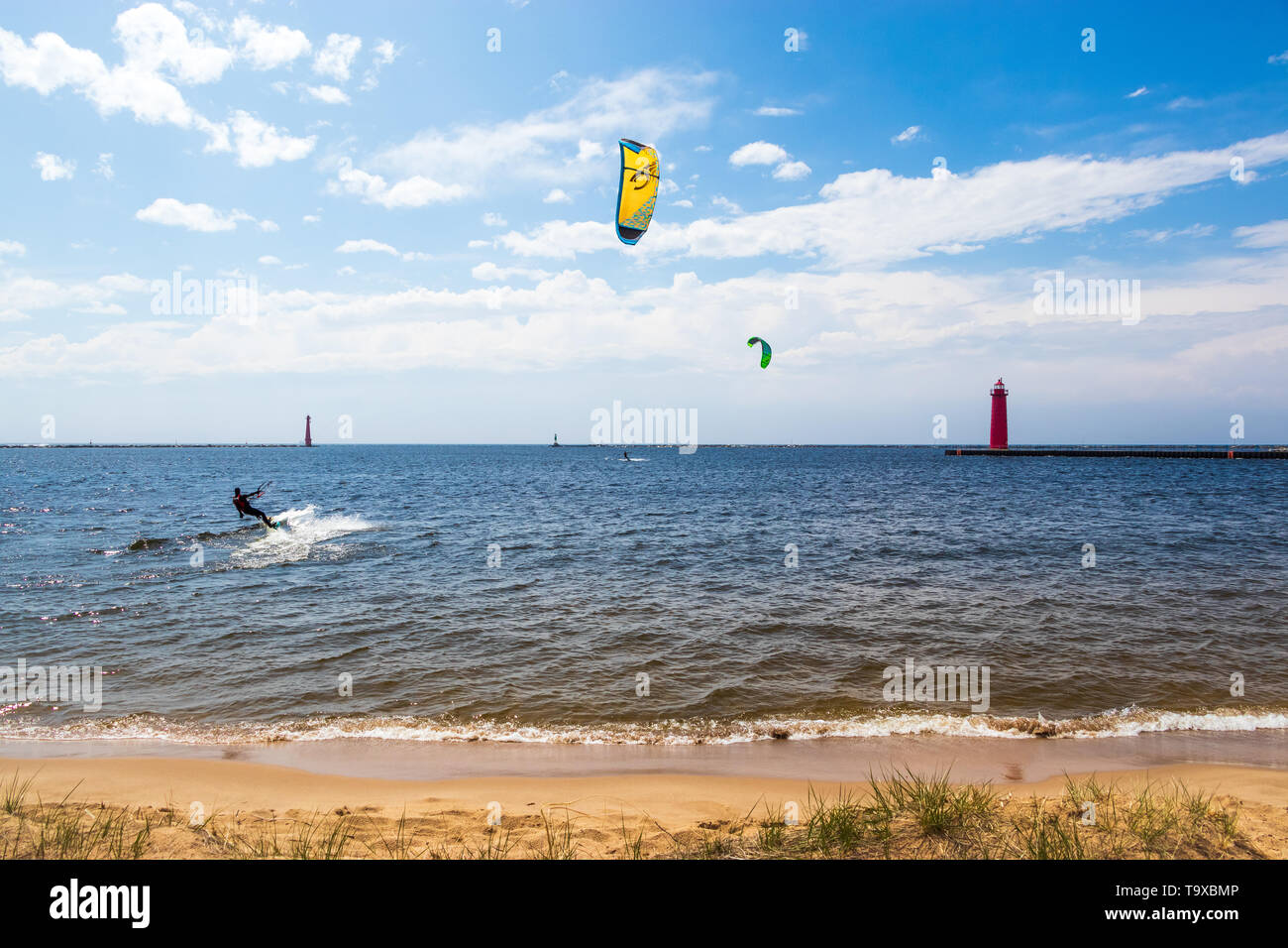 Muskegon lighthouse hi-res stock photography and images - Alamy