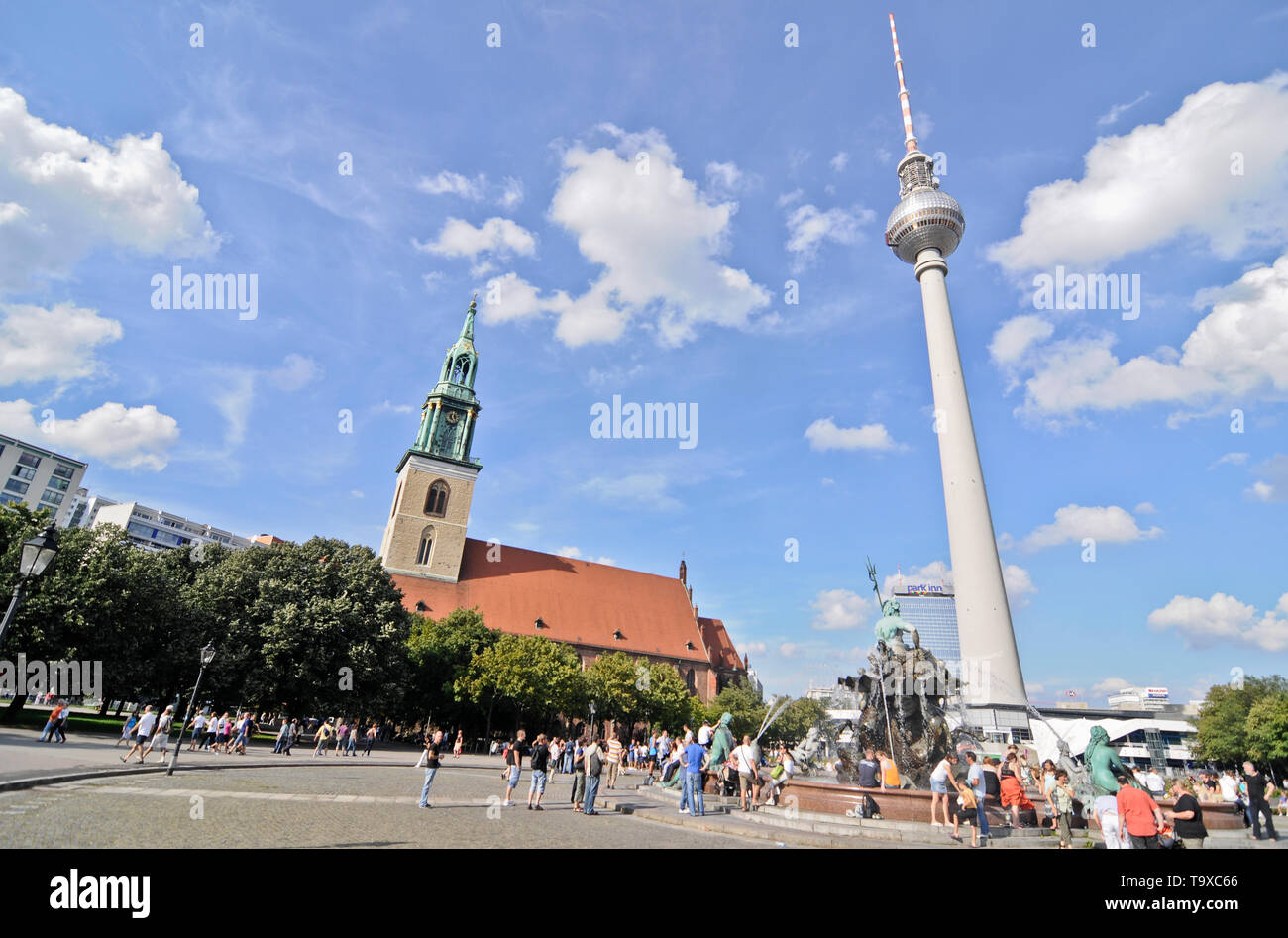 Tv tower berlin history hi-res stock photography and images - Alamy