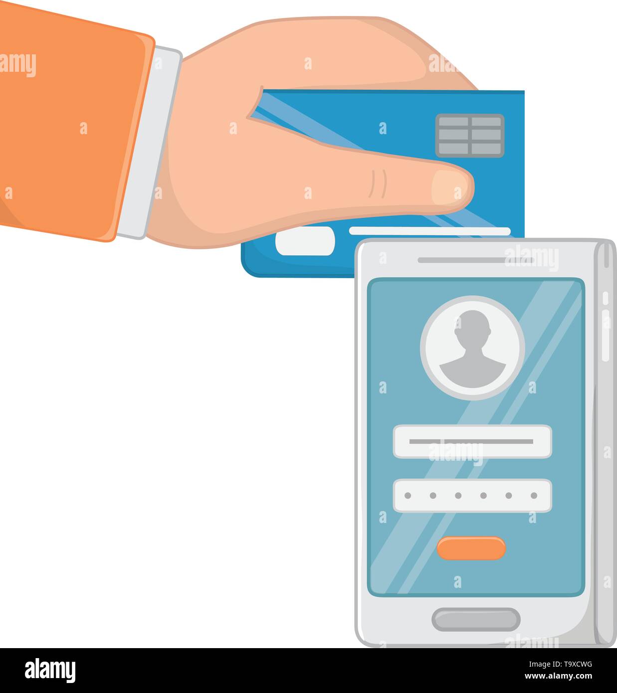 Smartphone design, Store shopping online ecommerce media market and ...