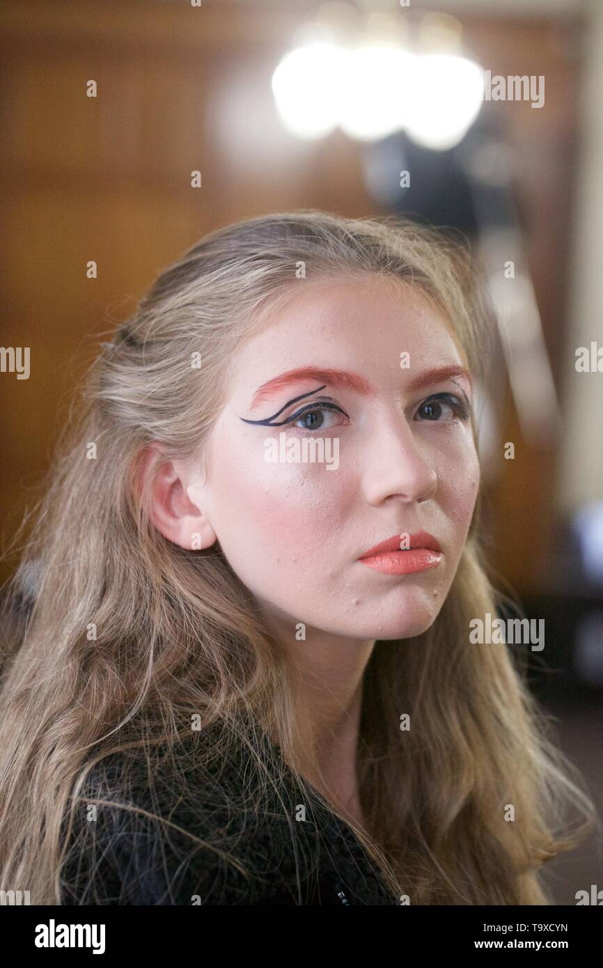 Backstage Leicester Fashion Week 2018 Stock Photo - Alamy