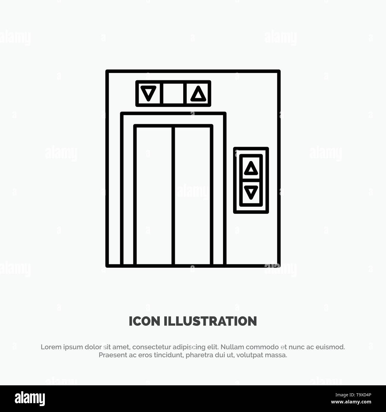 Winch and lift Stock Vector Images - Alamy