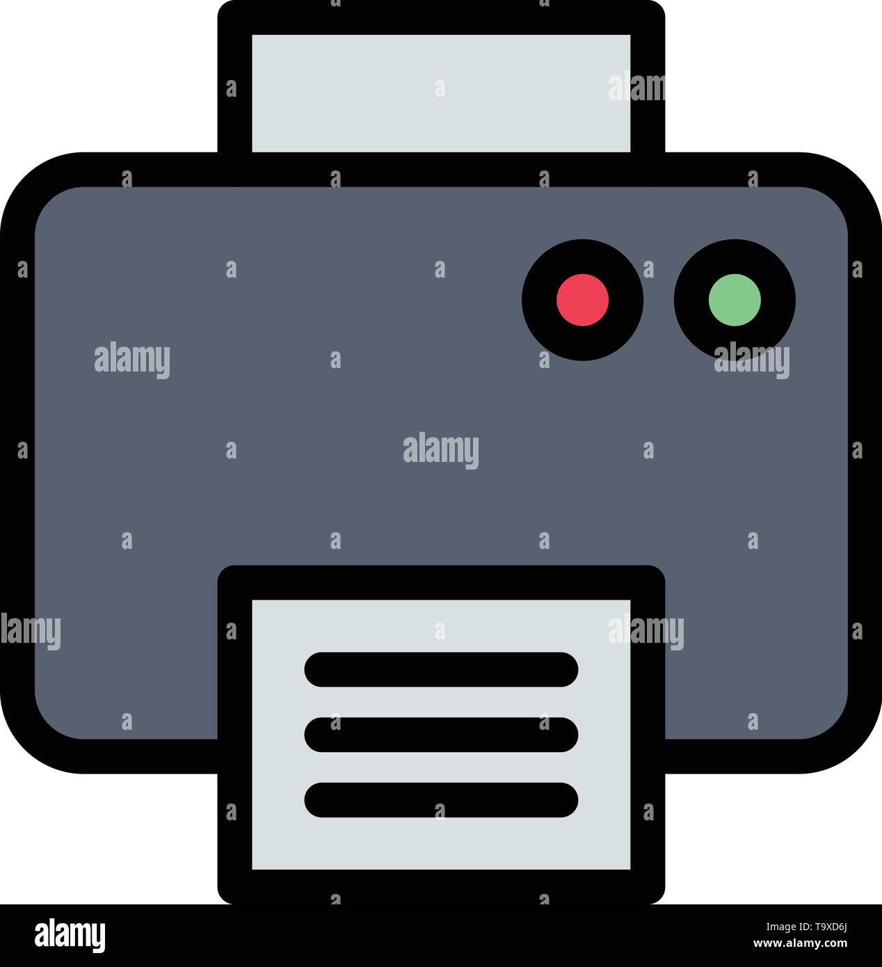 Your logo printed Stock Vector Images - Alamy