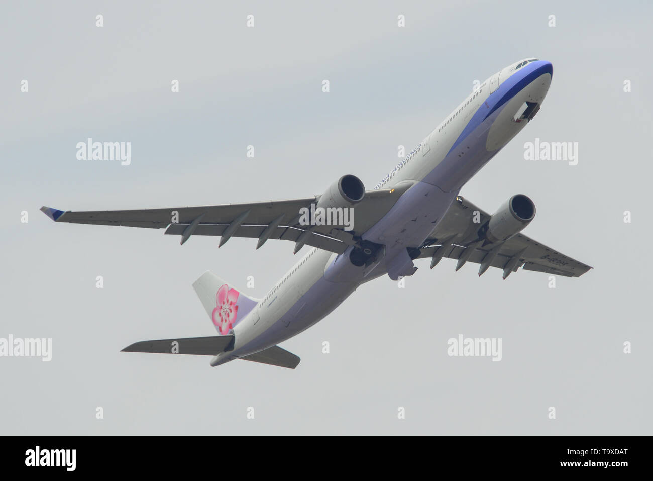 Tokyo, Japan - Apr 17, 2019. B-18305 China Airlines Airbus A330-300 ...
