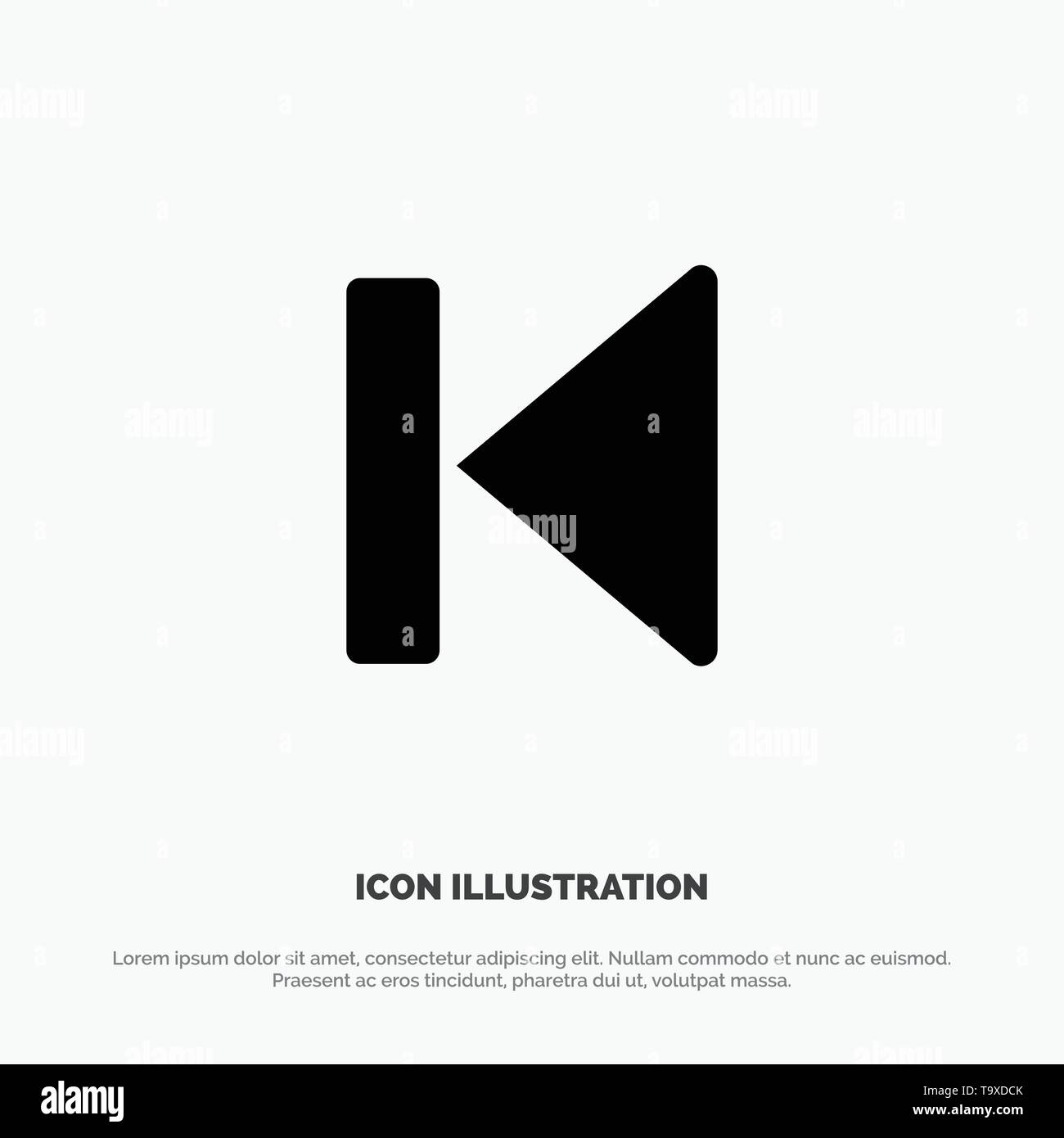 Back to the beginning Stock Vector Images - Alamy