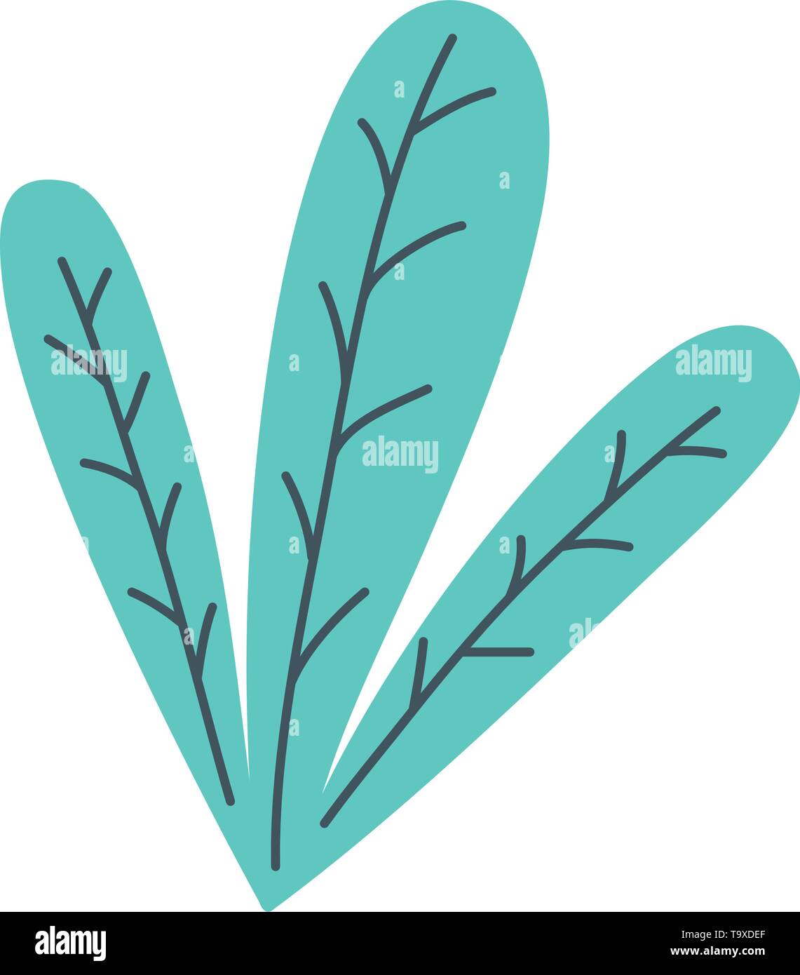 Leaf design, Plant floral garden nature decoration ornament and season ...