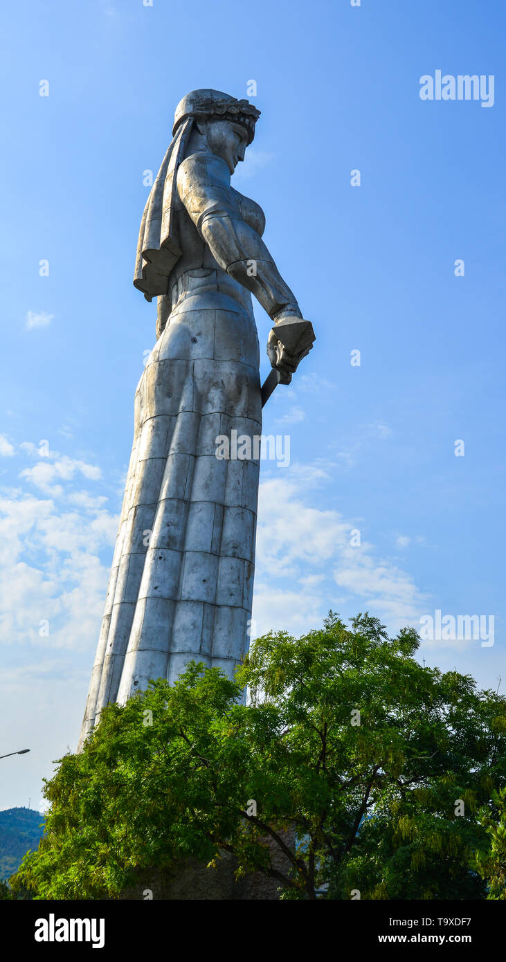 Tbilisi, Georgia - Sep 22, 2018. Kartlis Deda (Mother of Georgian ...